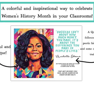 Women's History Month Poster Set | Women in History March Bulletin ...