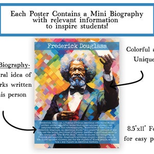 Black History Month Bulletin Board Bundle | Class Interactive Poster ...