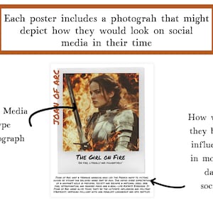 Historical Social Media Influencers Bulletin Board Set | Funny History ...