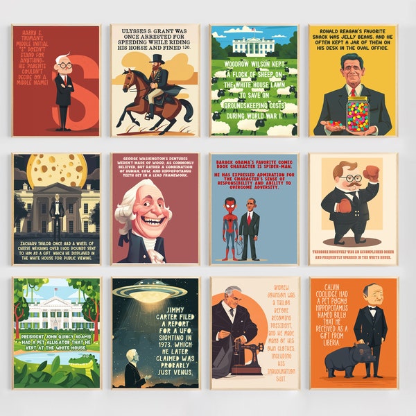 Presidents Poster Classroom - Etsy