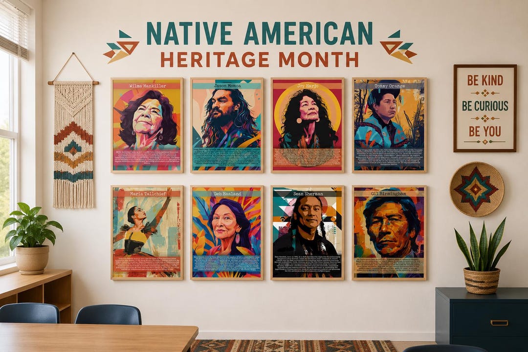 Native American Heritage Month Bulletin Board | Indigenous People ...