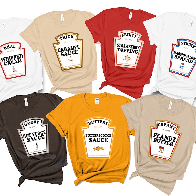 Condiment Shirt - Etsy