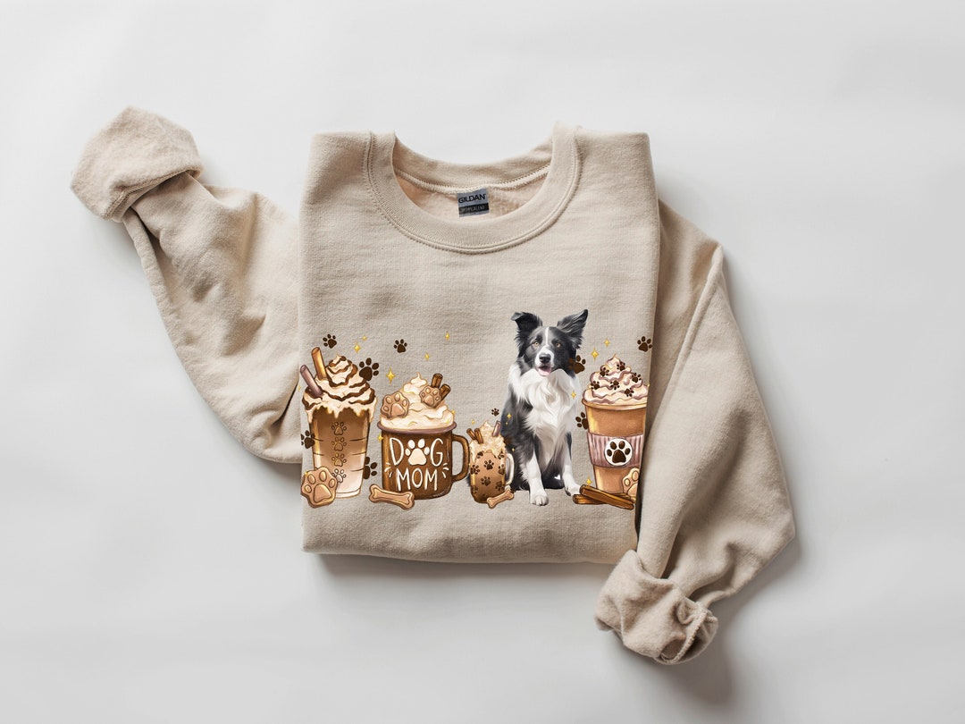 Border Collie Coffee Sweatshirt Border Collie Mom Gift Sweater for ...