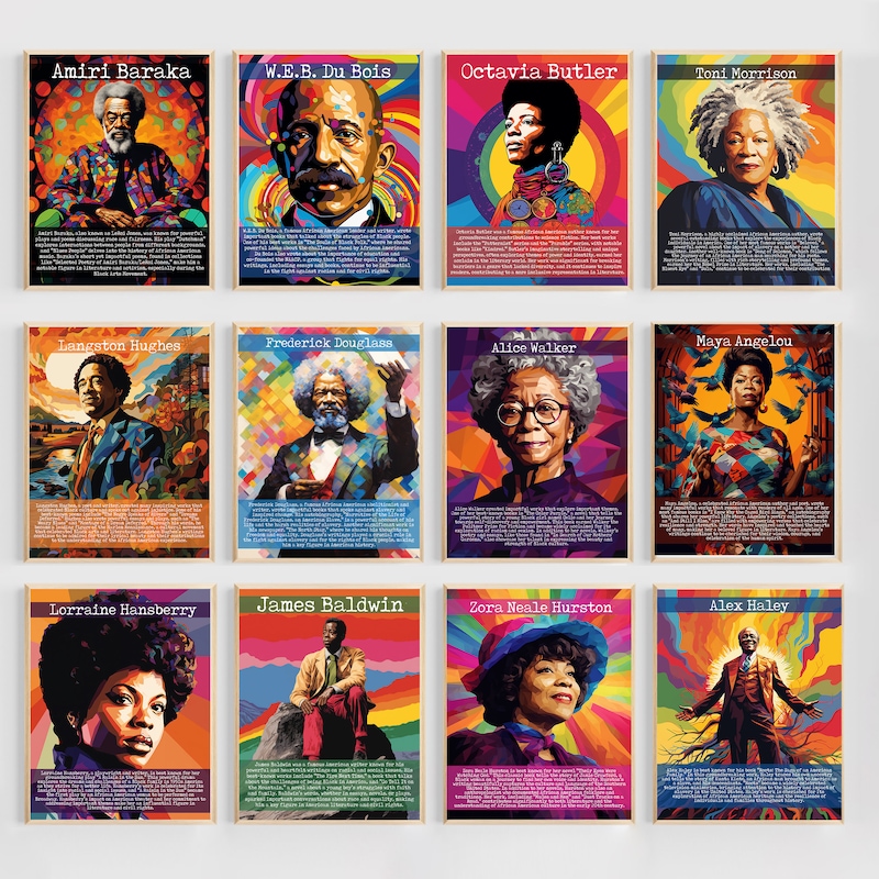 Black History Wall Poster - Etsy