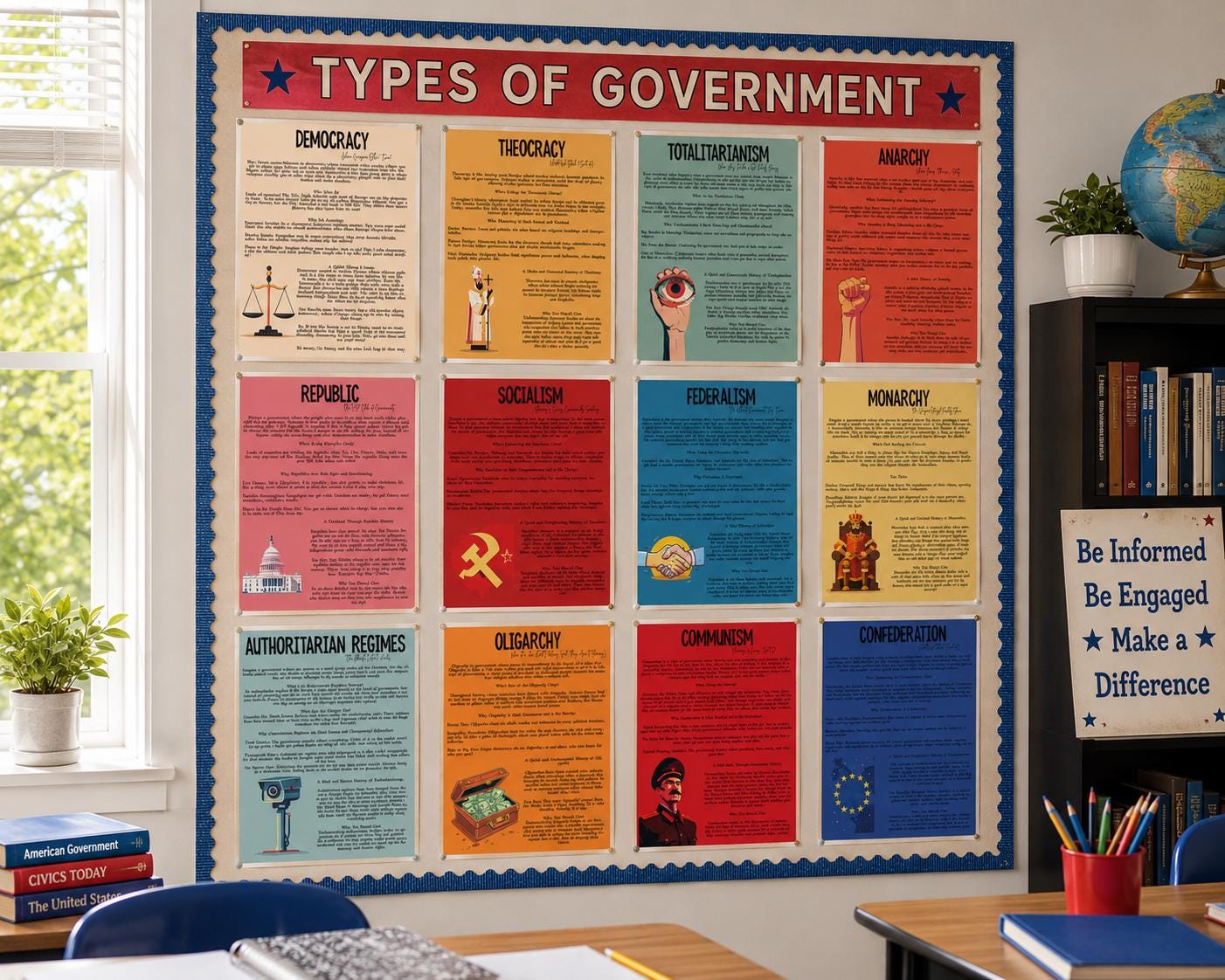 Government Posters | Types of Government Bulletin Board Posters ...