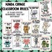Funny Classroom Rules Poster Set | Gen Alpha Slang Decor for Middle ...
