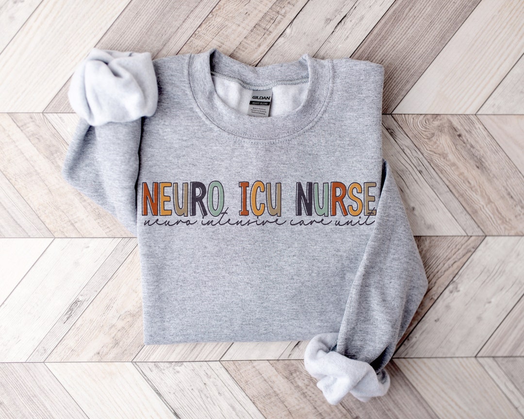 Neuro ICU Nurse Shirt | Neuroscience Intensive Care Unit Stethoscope RN ...