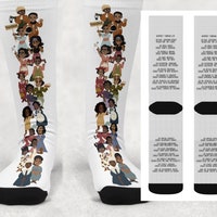 TENGA | African Print Socks, Kwanzaa Socks, Bright Color Afro Art Print ...