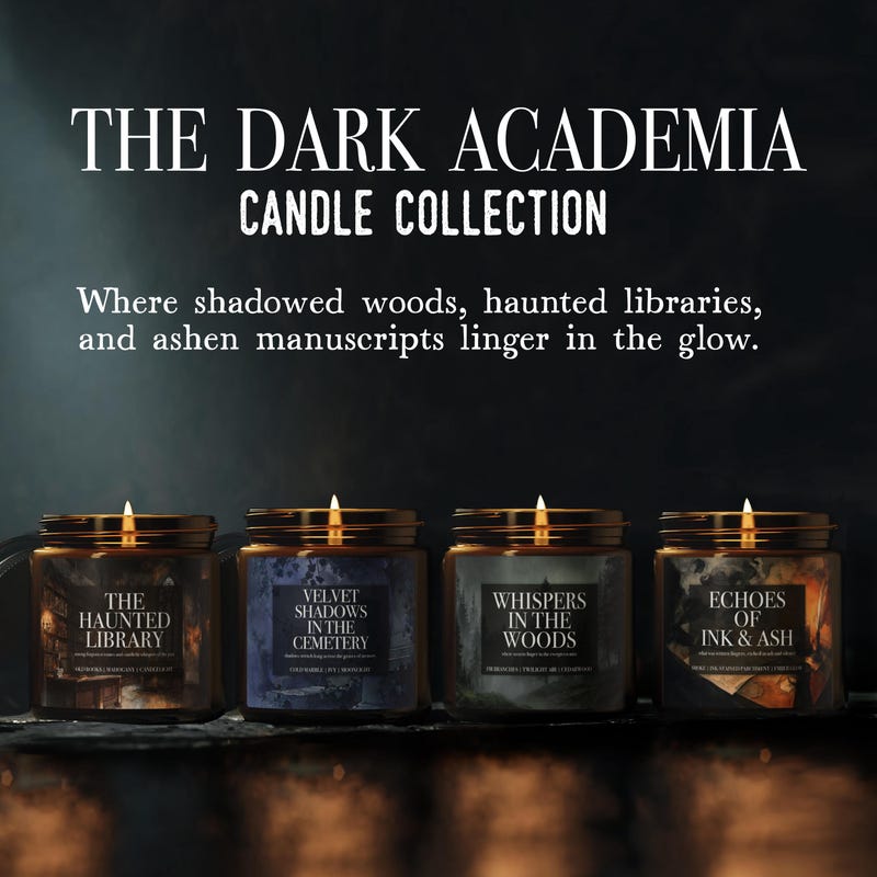 Library Candle - Etsy