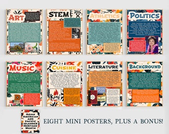 Asian American and Pacific Islander AAPI Heritage Month Bulletin Board ...