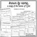 Names of God Bible Study Pages | Printable Christian Devotional for ...