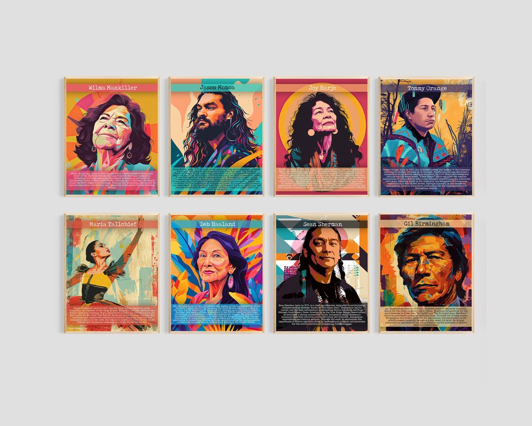 Native American Heritage Month Bulletin Board Indigenous People Posters ...