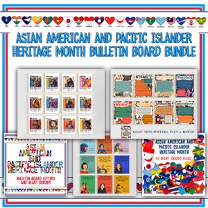 May Bulletin Boards | Jewish American Heritage Month and Asian American ...