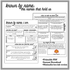 Digital Bible Study Essentials Bundle | Verse Mapping, Character Study ...