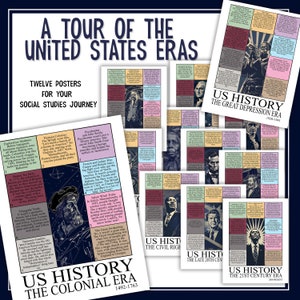 US History Funny Bulletin Board Classroom Decor Bundle | APUSH United ...