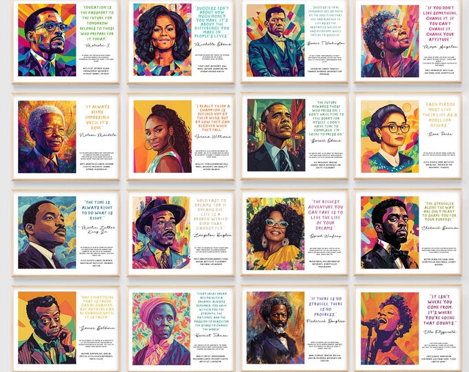 23 Black History Posters, Black History Month Posters, Juneteenth ...
