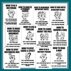 Funny History Posters for Classroom Decor | Middle School Social ...