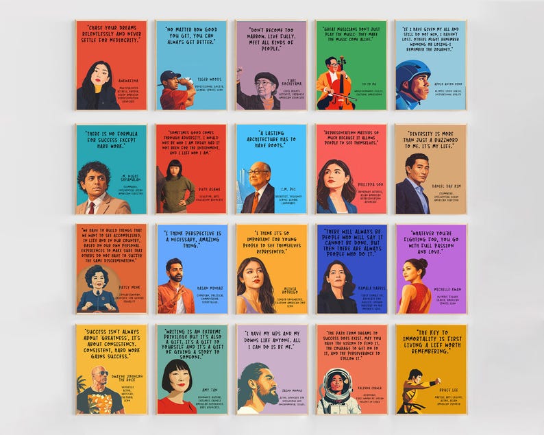 Asian American and Pacific Islander Heritage Month Bulletin Board Set ...