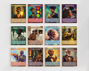 27 Black Inventors Posters, STEM Inventions, Science Classroom Decor ...