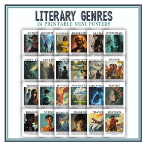 English Classroom Poster Bundle | Middle High School Bulletin Board ...