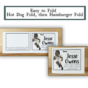 Black History Month Books Mini Foldable Book Bundle Informational Text ...