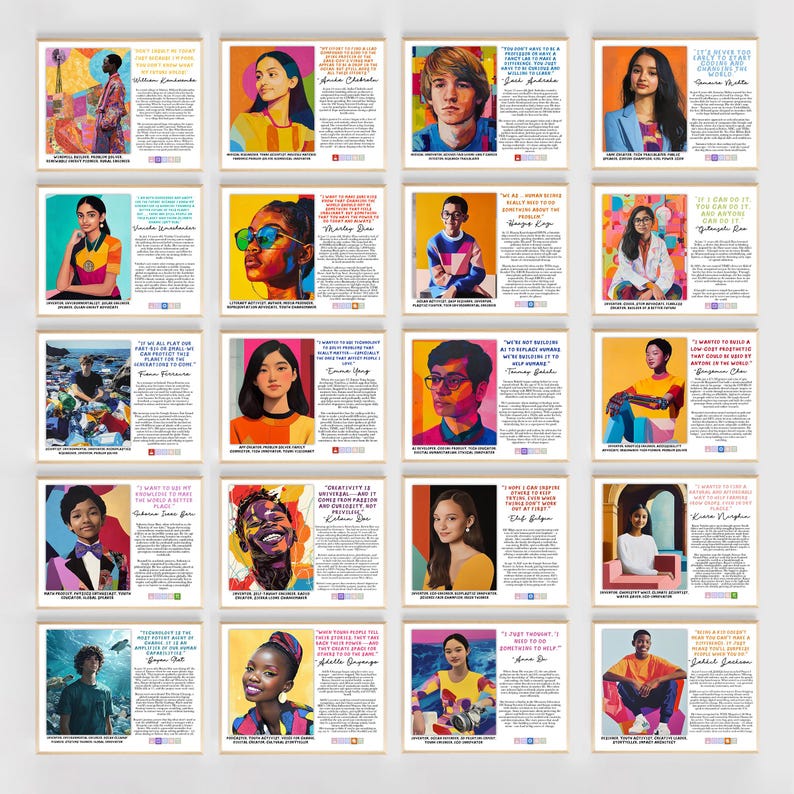 Kids in STEM and STEAM Bulletin Board Poster Set | Kid Leaders ...