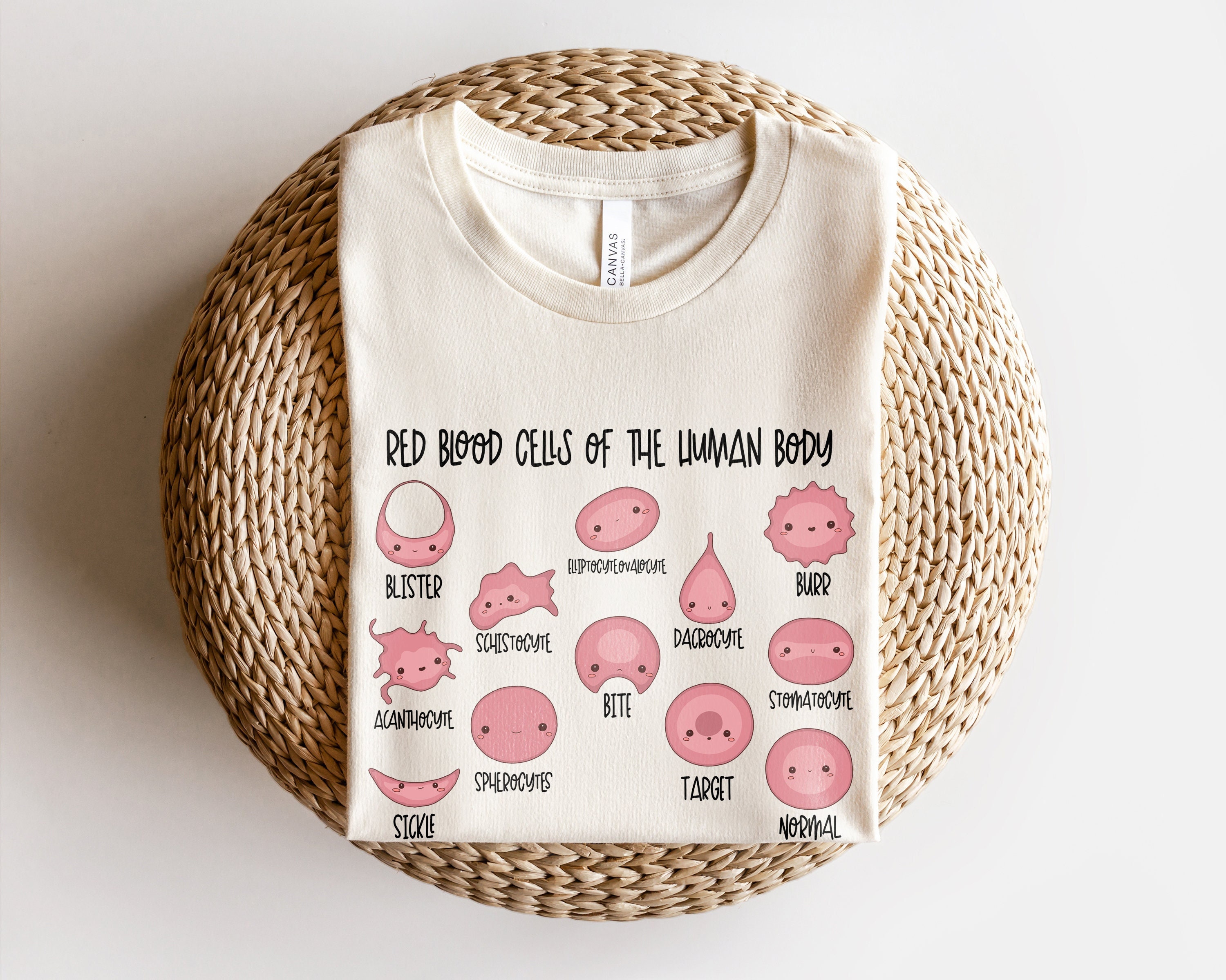 Red Blood Cells of the Human Body Shirt Funny Science - Etsy