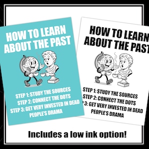 Funny History Posters for Classroom Decor | Middle School Social ...