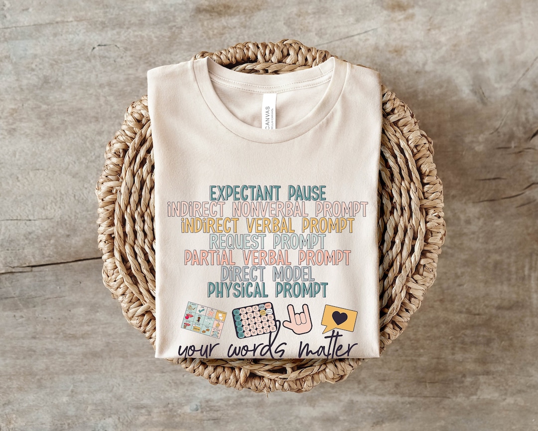 Your Words Matter AAC Shirt Speech Therapy Tshirt Communication ...