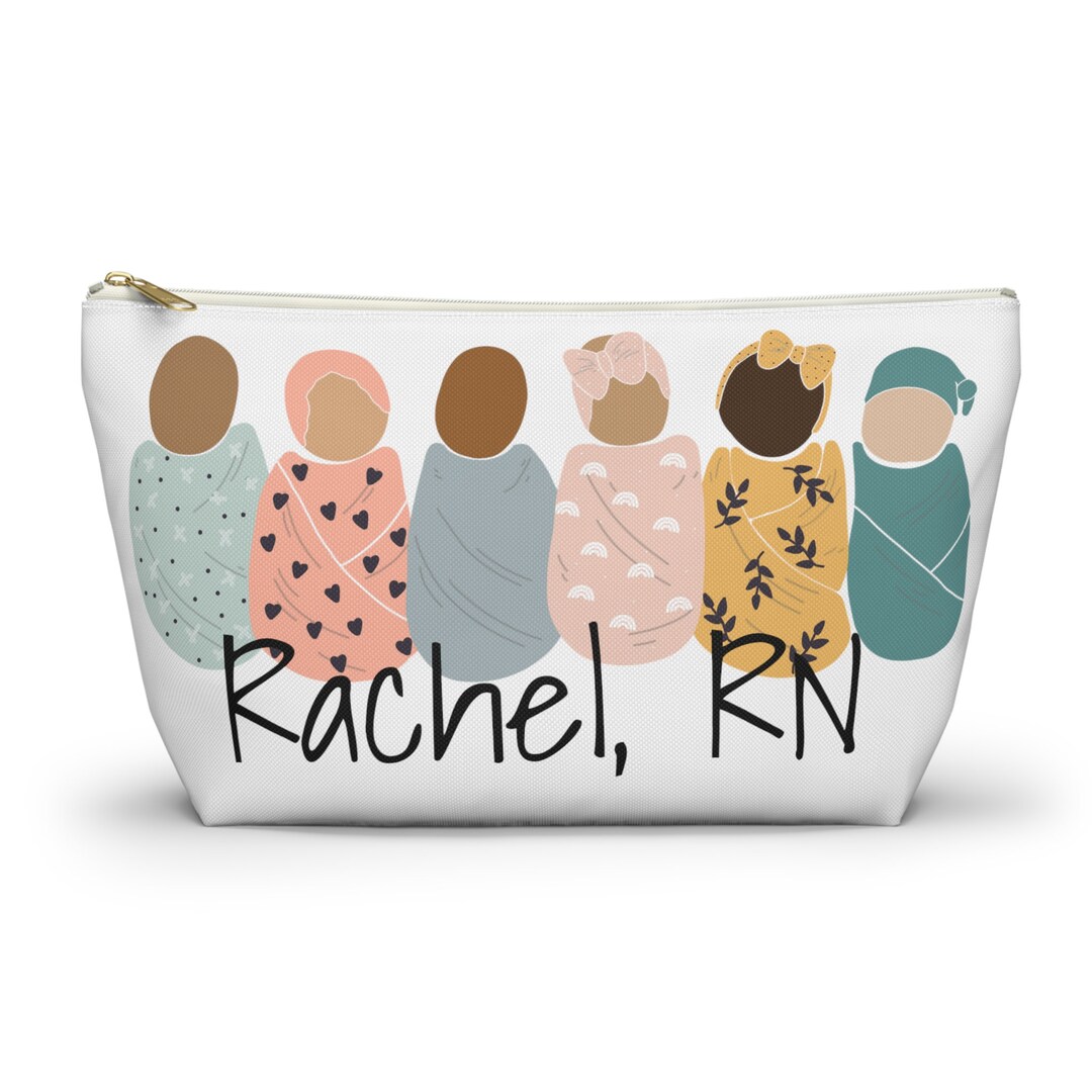 Custom Nurse Accessory Pouch | Personalized NICU Pencil Case | Neonatal ...