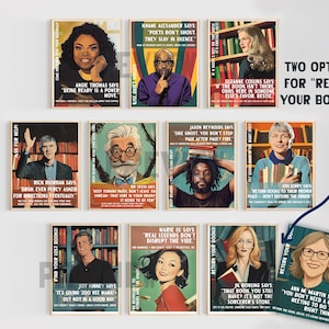 Funny Slang Library Rules Posters | Middle School Gen Alpha Tween ...