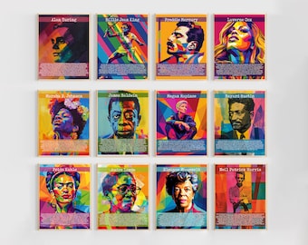 Pride Month Posters, LGBT History Month Bulletin Board Display, 44 ...