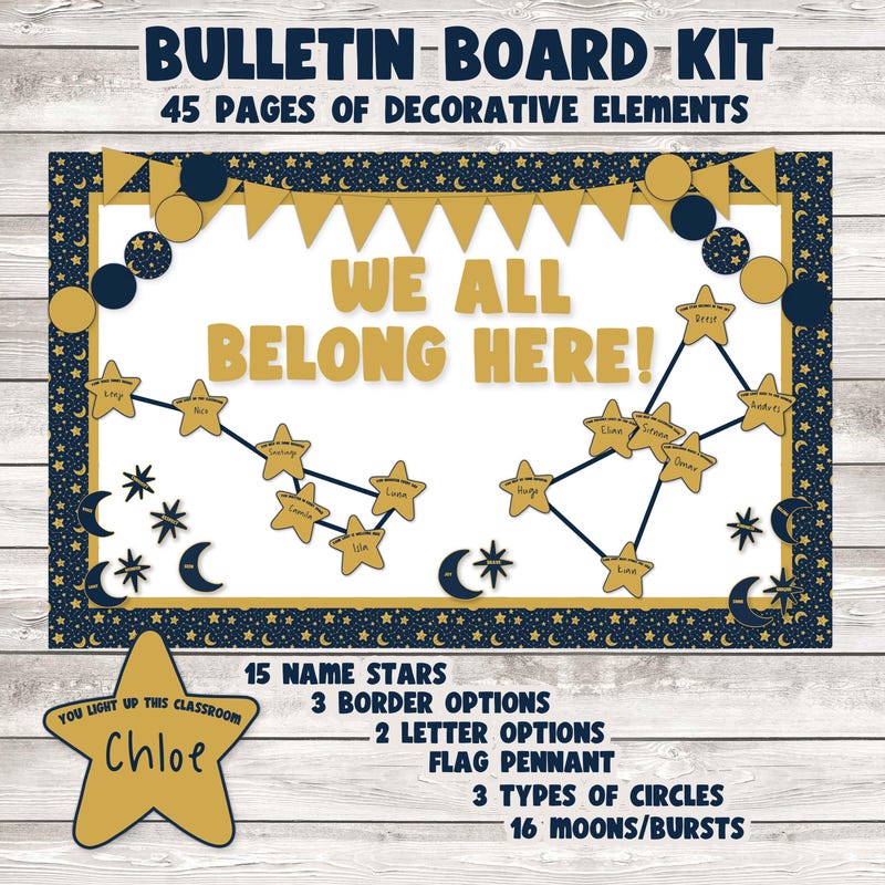 Stars Theme Classroom Decor - Etsy