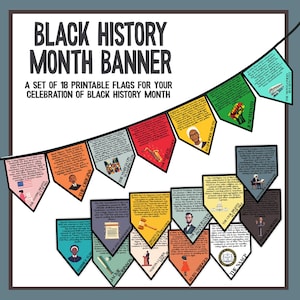 Black History Month Classroom Decorations | Printable Civil Rights ...