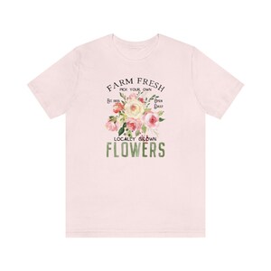 Fresh Flowers Shirt | Farm Fresh Flower Tshirt | Farmhouse Floral ...