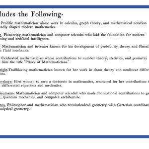 Math Bulletin Board Set 2 | Mathematics Posters | Mathematician ...