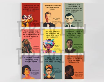 Pride Month Bulletin Board Display | LGBTQIA+ Leaders Printables | LGBT ...