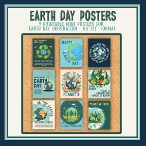 Earth Day Bulletin Board & Activity Bundle | April Earth Month Posters ...