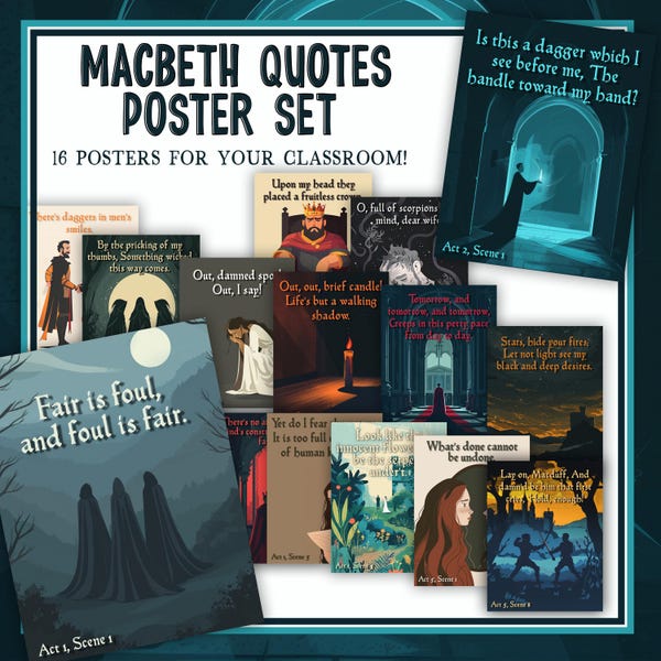 Macbeth Posters - Etsy