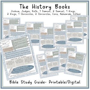 Bible Book Summary Guide | Printable Bible Books Student Summary ...