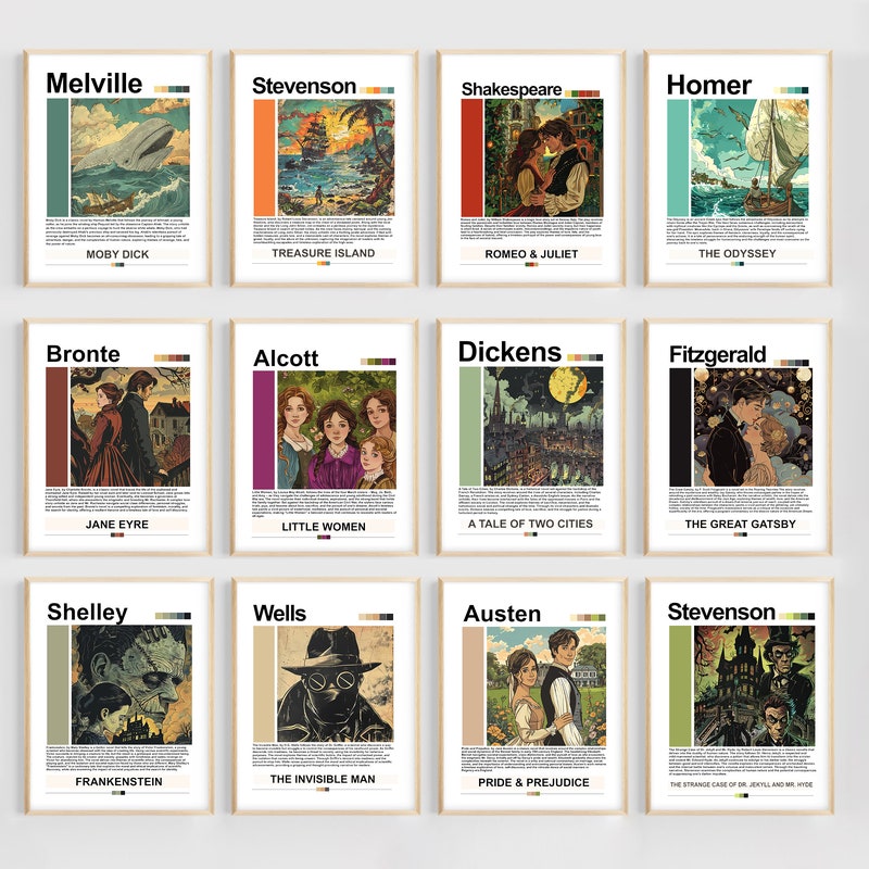 Book Poster - Etsy