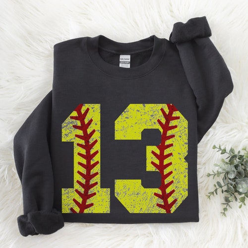 Glitter Softball Number Shirt Softball Mom Personalized - Etsy