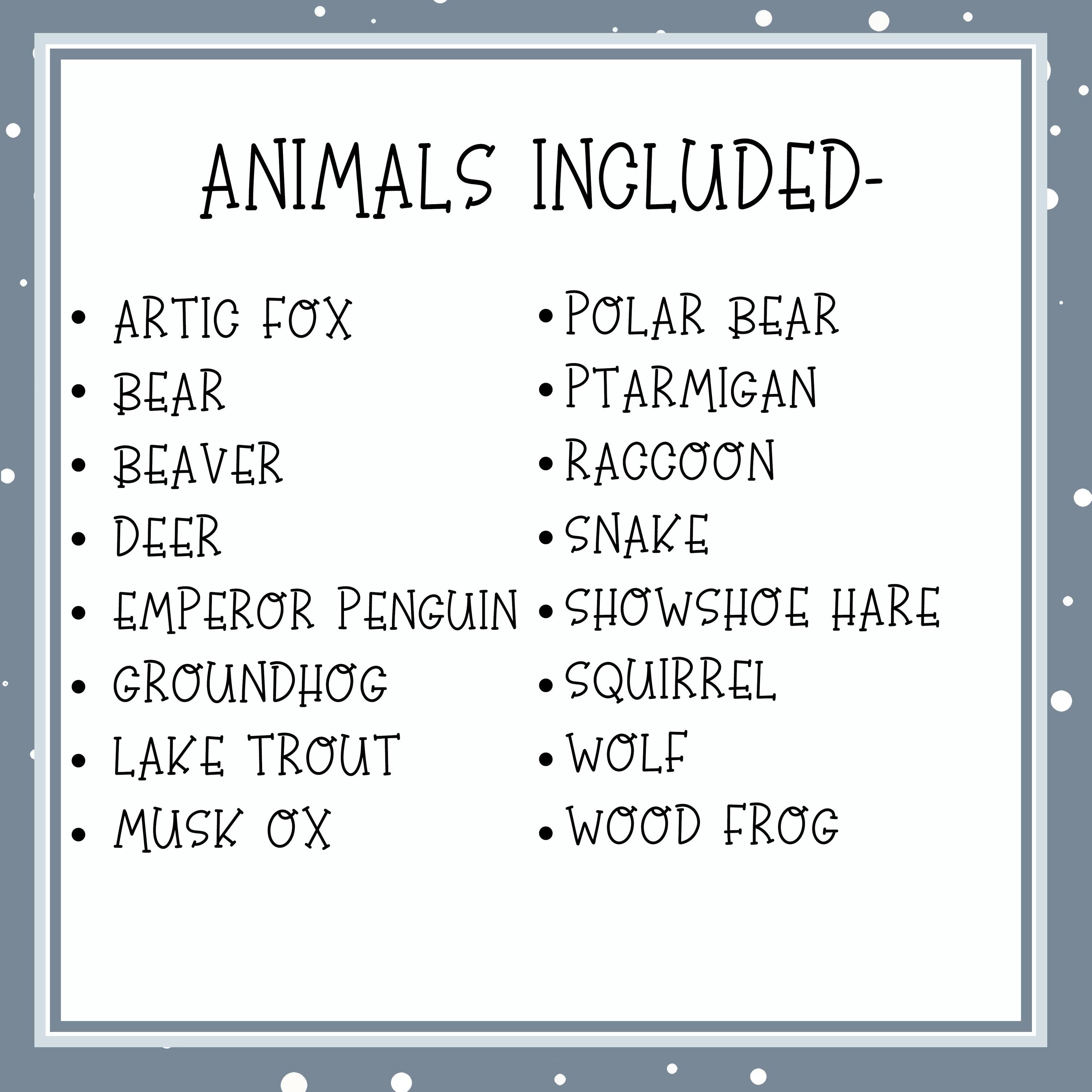 Winter Animal Adaptations Bulletin Board Set | Winter Animals ...