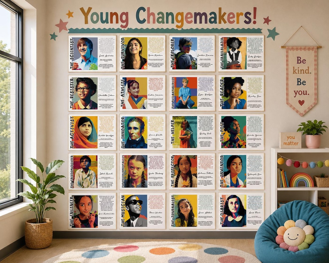 Young Changemakers Bulletin Board | 20 Kids Who Changed the World ...