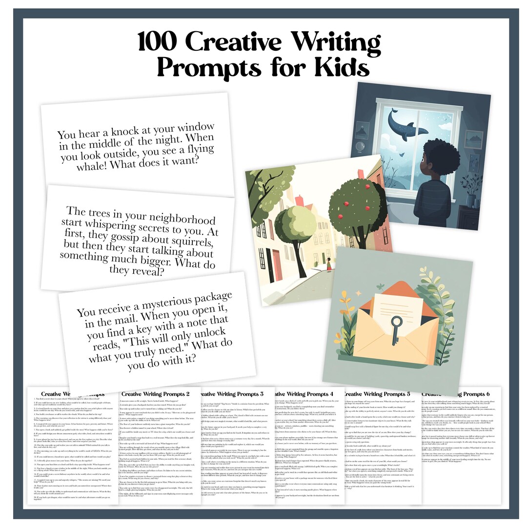Creative Writing Prompts for Kids | 100 Engaging Story Starters ...