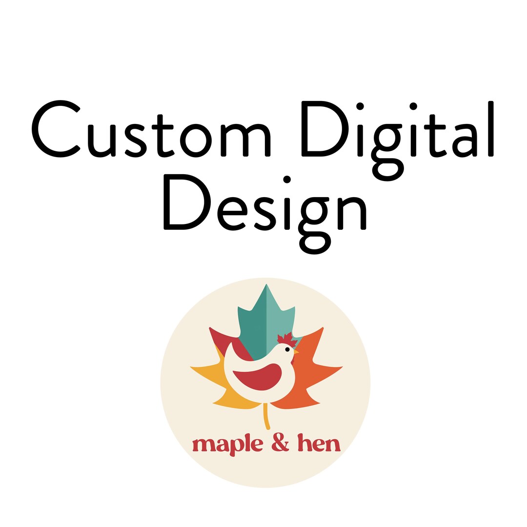Custom Digital Design - Etsy