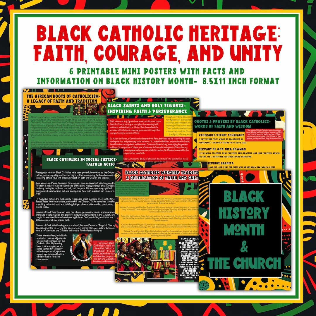 Black Catholic Heritage Bulletin Board | Saints, Traditions & Social ...