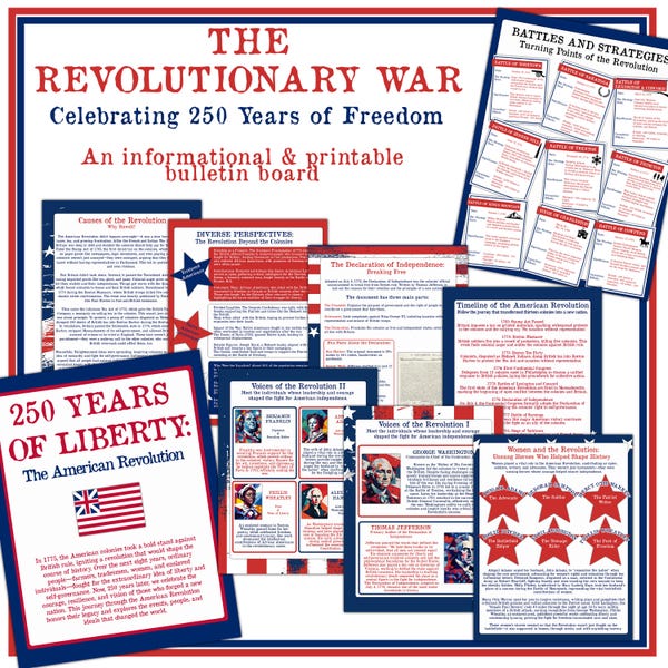 American Revolution Posters - Etsy
