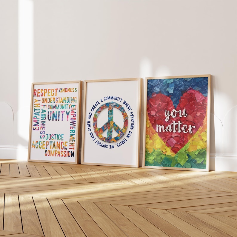 Classroom Decor Bundle | Diversity Equity Inclusion Belonging DEIB ...