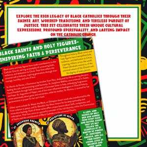 Black Catholic Heritage Bulletin Board | Saints, Traditions & Social ...